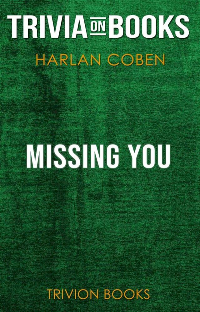 Missing You by Harlan Coben (Trivia-On-Books) - PChome 24h書店