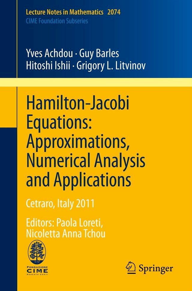 Hamilton-Jacobi Equations: Approximations, Numerical Analysis and Applications - PChome 24h書店