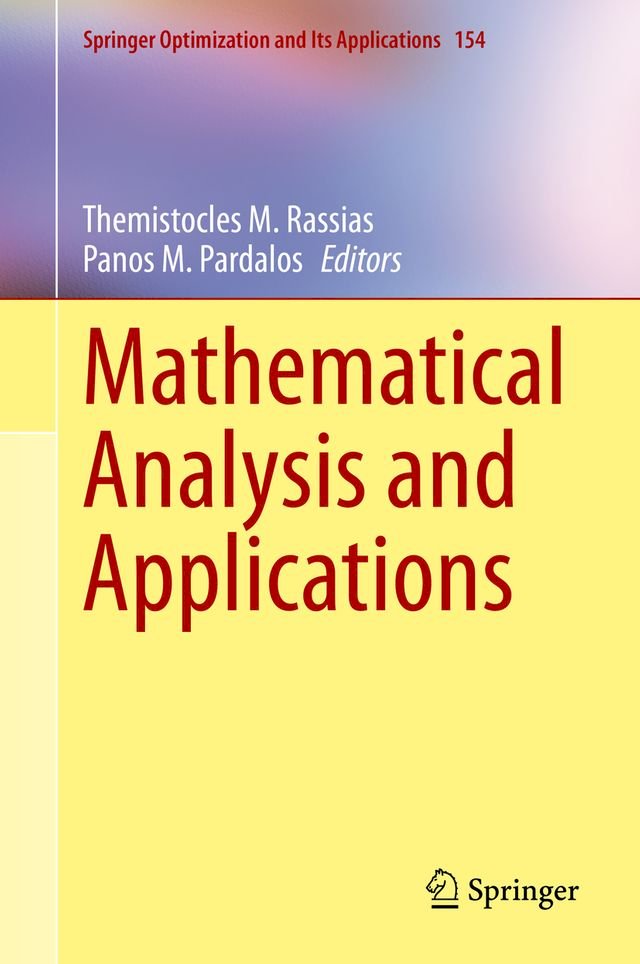 Mathematical Analysis and Applications - PChome 24h書店