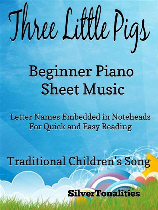 Three Little Pigs Beginner Piano Sheet Music - PChome 24h書店