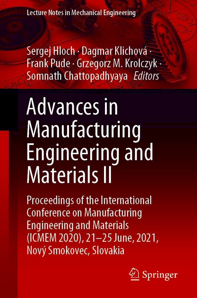 Advances in Manufacturing Engineering and Materials II - PChome 24h書店