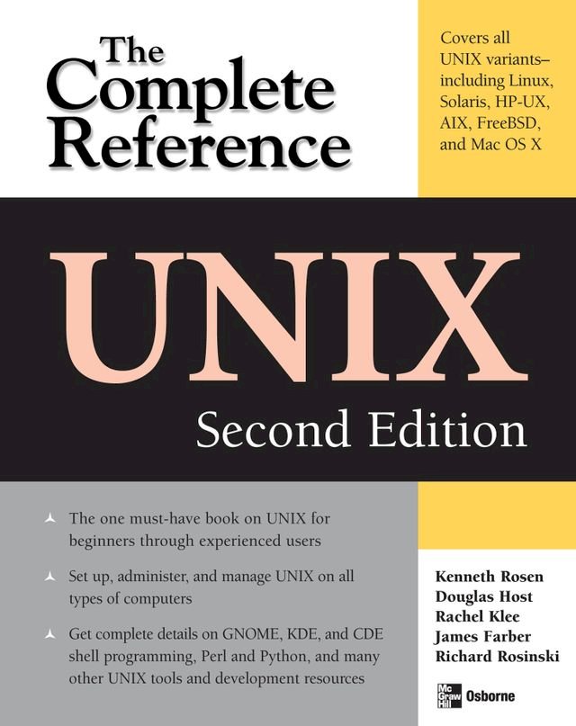 UNIX: The Complete Reference, Second Edition - PChome 24h書店