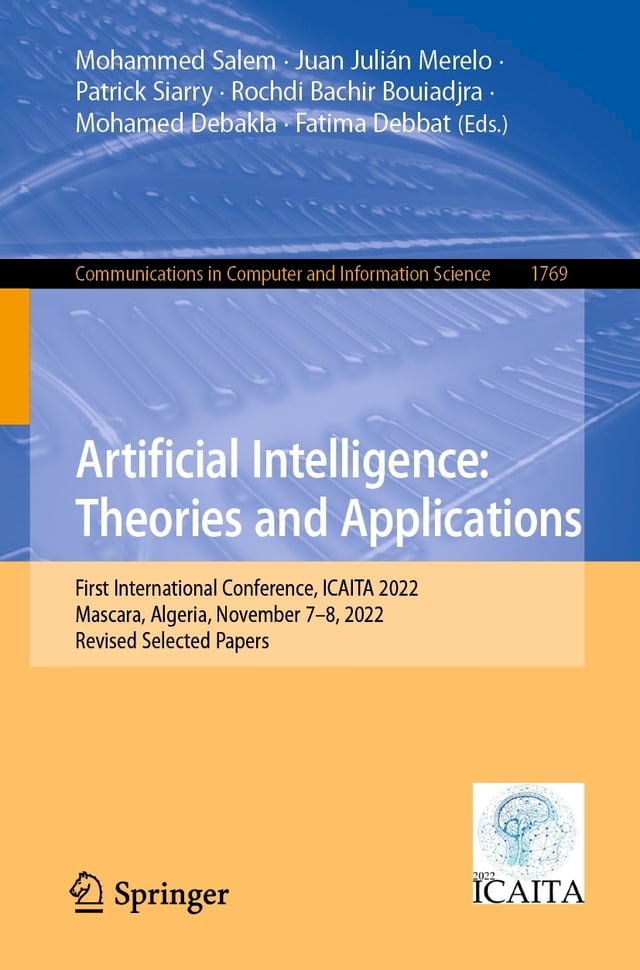 Artificial Intelligence: Theories and Applications - PChome 24h書店