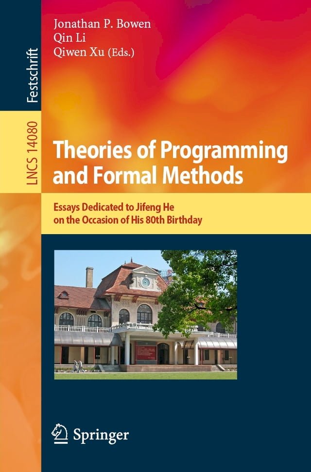 Theories of Programming and Formal Methods - PChome 24h書店