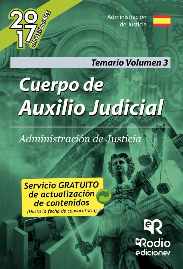 Cuerpo de Auxilio Judicial. Administración de Justicia. Temario Volumen 3 - PChome 24h書店