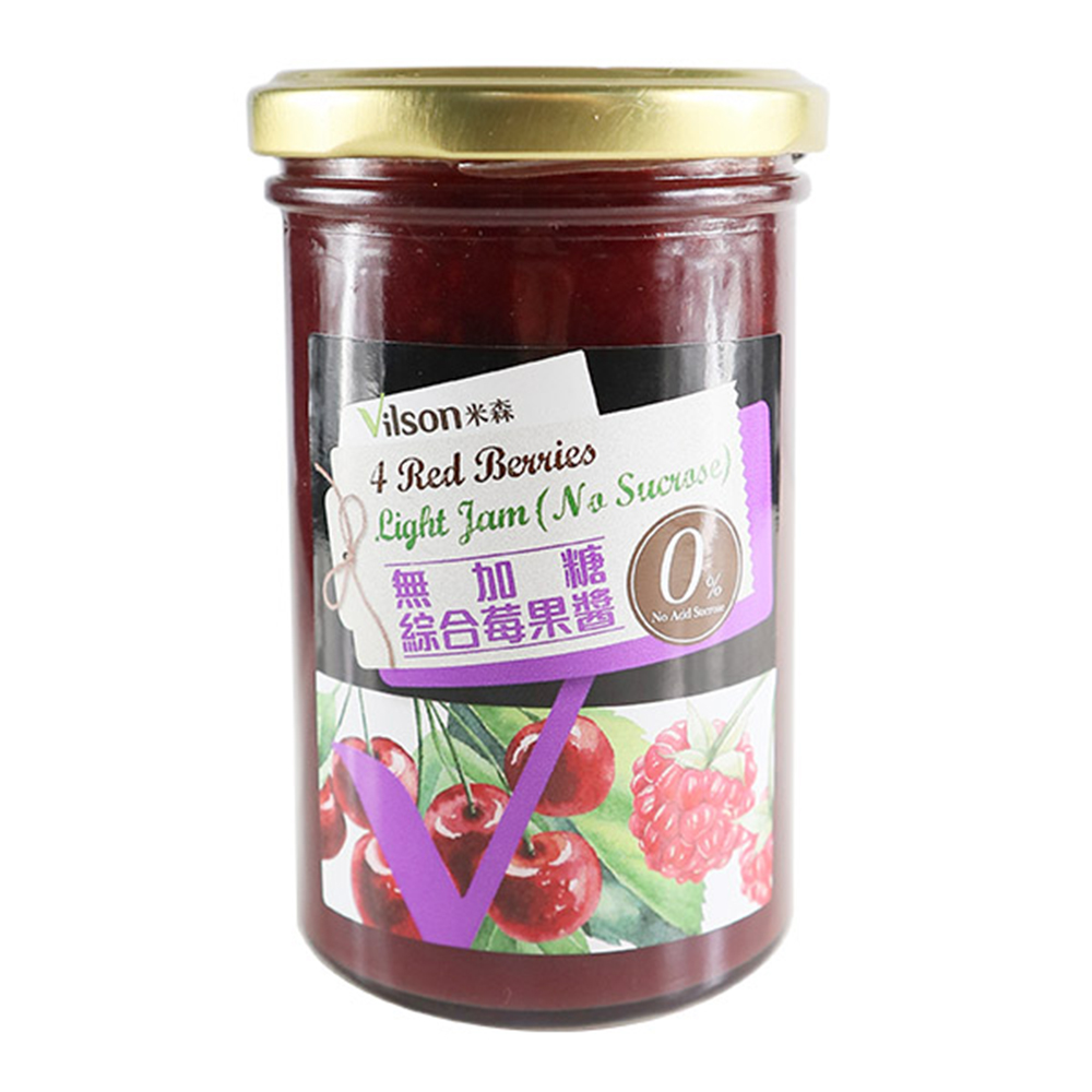 【米森 vilson】無加糖綜合莓果醬(290g/罐) - PChome 24h購物