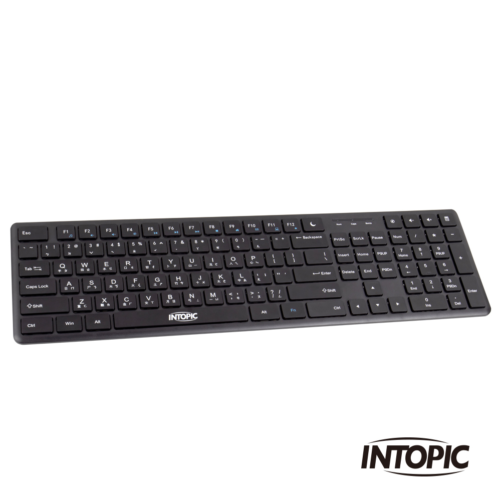 INTOPIC 輕薄剪刀腳有線鍵盤(KBD-95) - PChome 24h購物