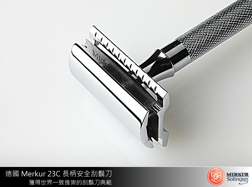 Merkur 23C 長柄安全刮鬍刀 - PChome 24h購物