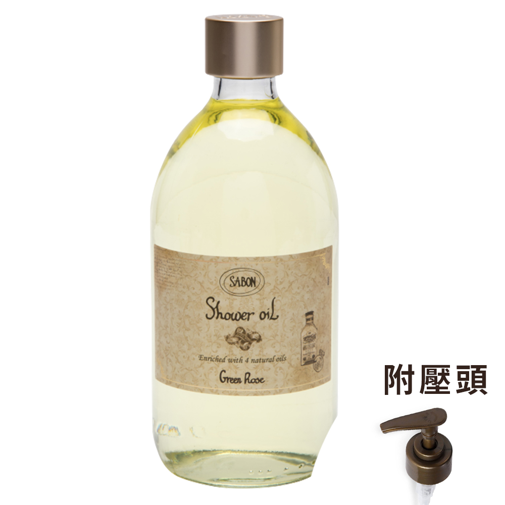 【SABON】以色列綠玫瑰沐浴油 500ml (國際航空版) - PChome 24h購物