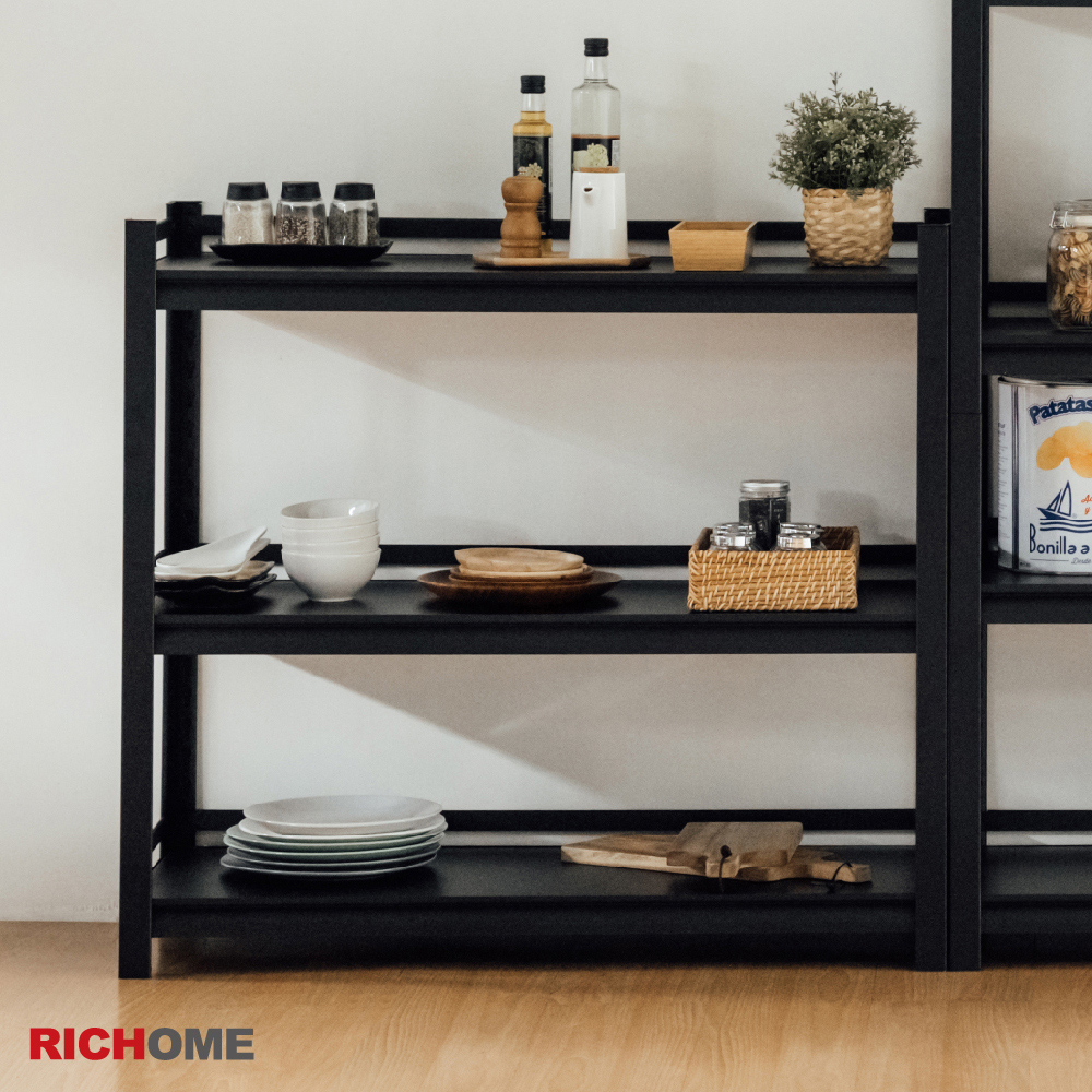 【RICHOME】鋼鐵人角鋼3層架-1004097 - PChome 24h購物