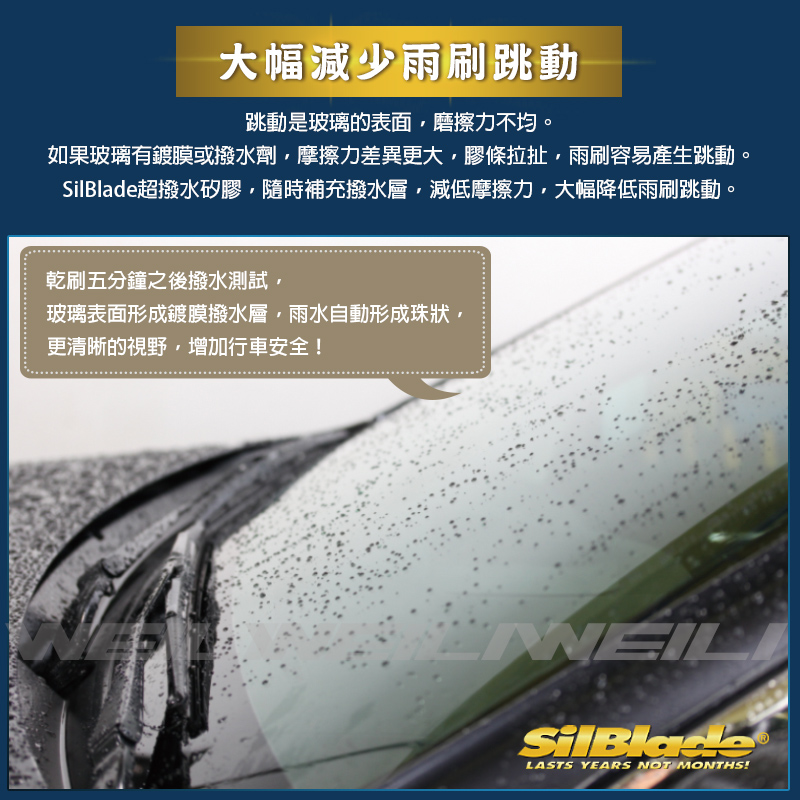 【Ford Focus MK4/Kuga MK3】美國SilBlade Flex軟骨超撥水矽膠雨刷 - PChome 24h購物