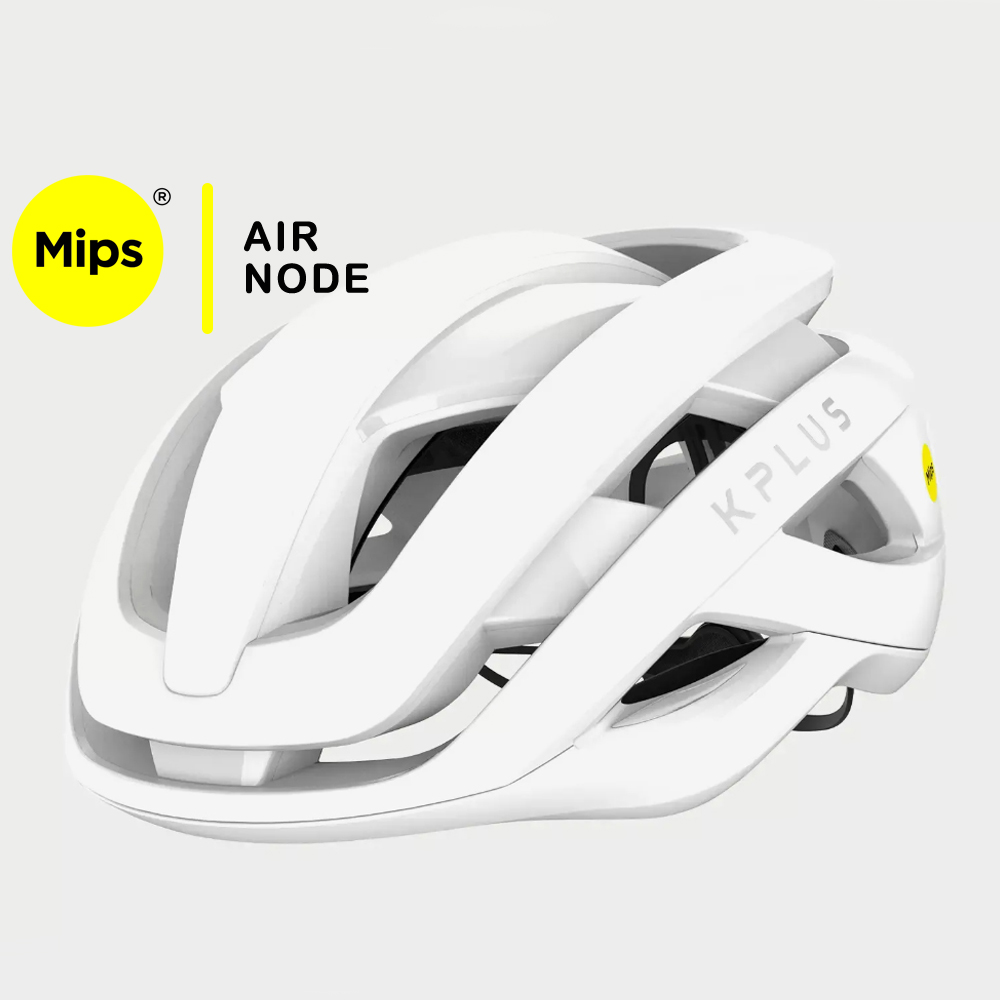 KPLUS 單車安全帽公路競速系列 可拆洗Mips Air Node系統ALPHA Helmet-AWS全白 - PChome 24h購物
