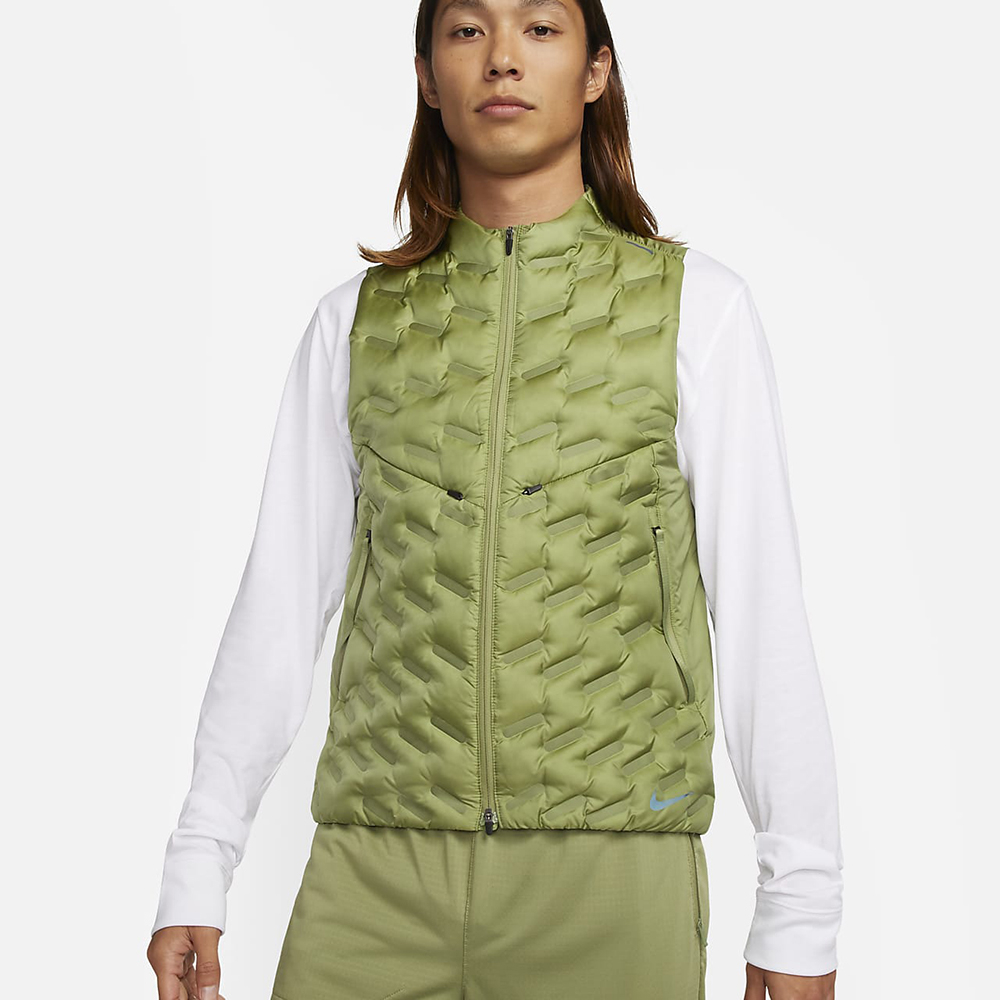 【NIKE】AS M NK TFADV DFL RPL VST 羽絨背心 男 綠色-DD5696334 - PChome 24h購物