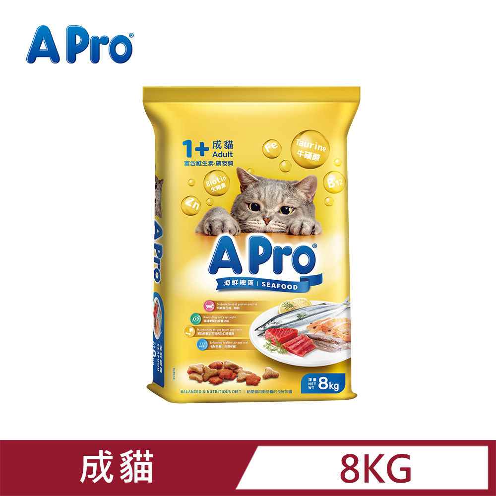 【APro】愛卜貓糧-海鮮總匯口味8kg - PChome 24h購物