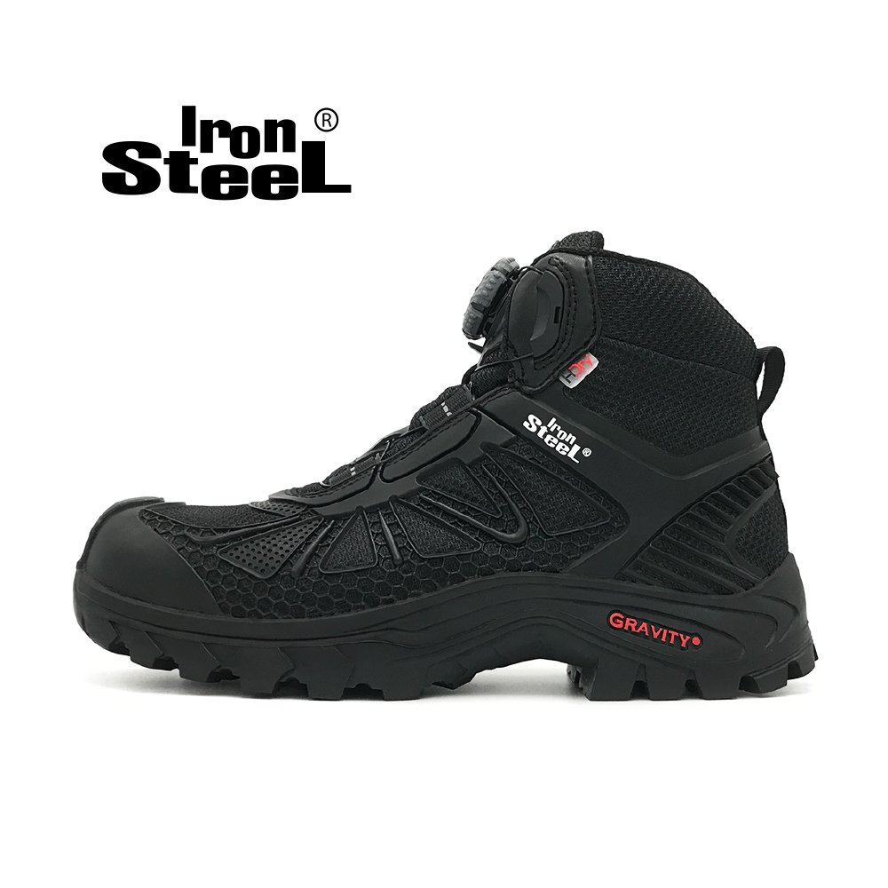 【IronSteel】T1458 Titanium防水BOA快旋鈕絕緣安全鞋 - PChome 24h購物