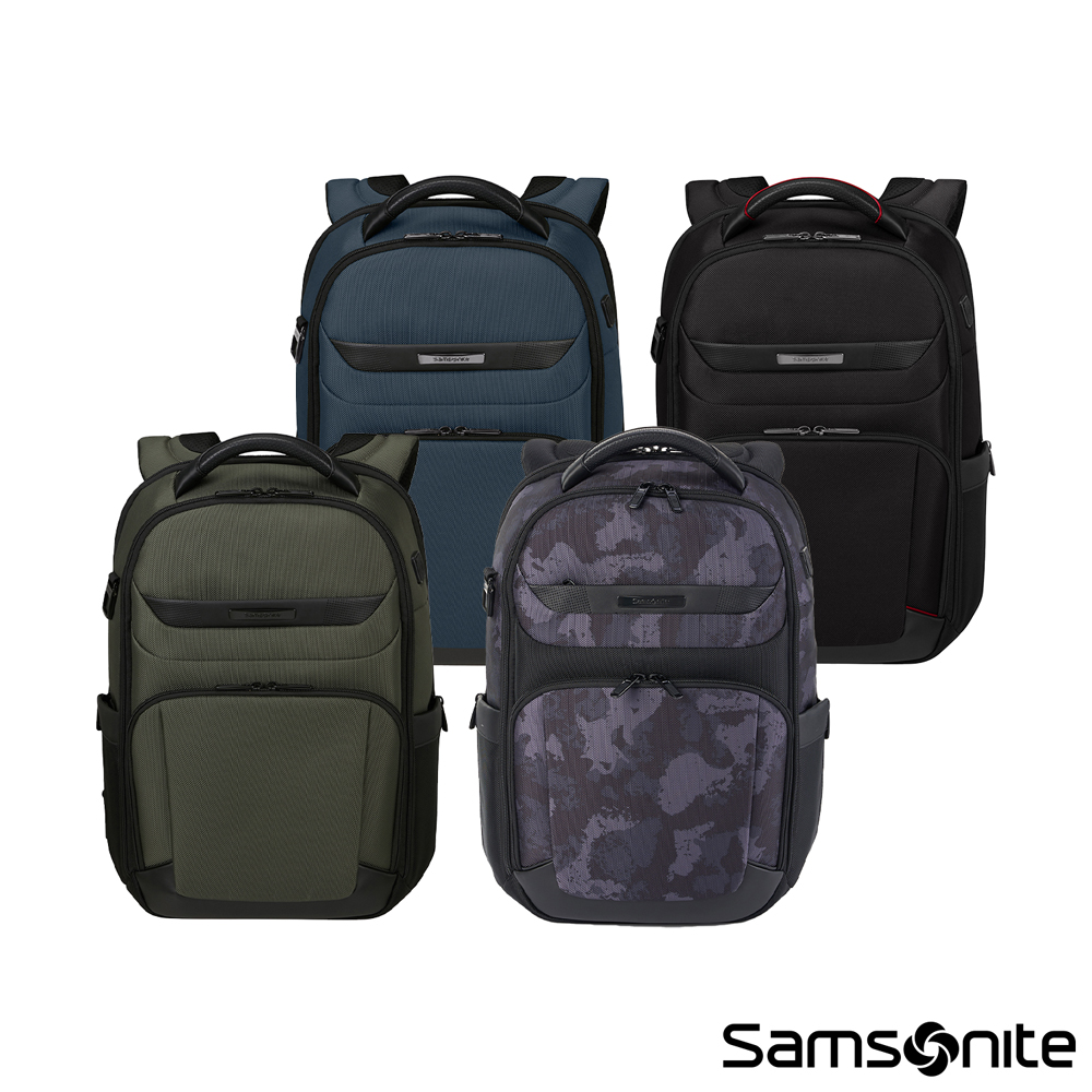 Samsonite新秀麗 PRO-DLX 6 防彈尼龍防潑水商務極輕筆電後背包15.6吋(多色可選) - PChome 24h購物