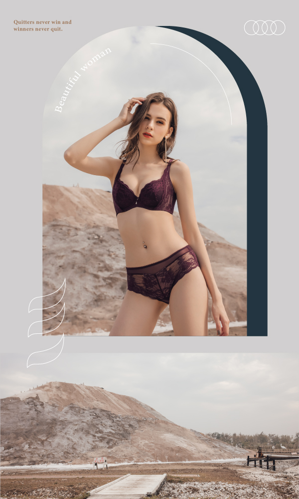 曼黛瑪璉 V極線內衣 D-F罩杯(媚力紫) - PChome 24h購物