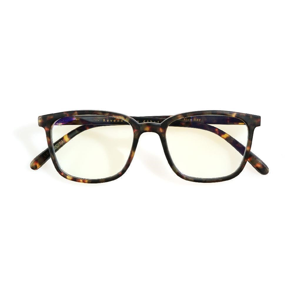 LEFOON _ Wellington Frame 成人 威靈頓框型 濾藍光眼鏡 - Brown - PChome 24h購物