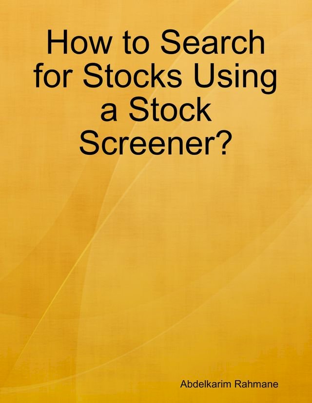 How to Search for Stocks Using a Stock Screener? - PChome 24h書店