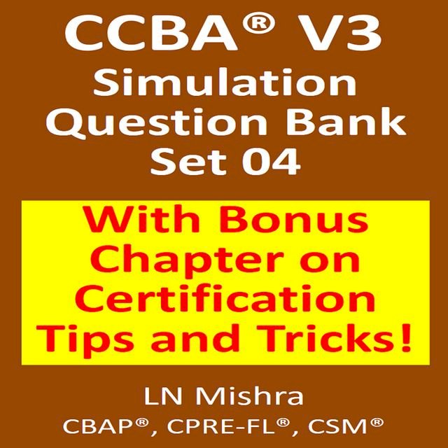 CCBA V3 -Simulation Test-Set-04 - PChome 24h書店