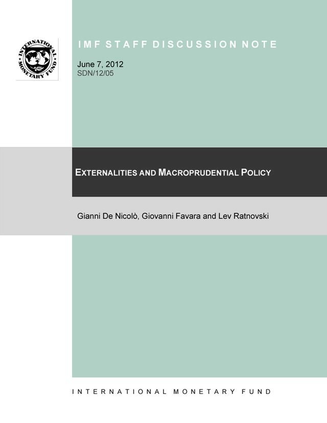 Externalities and Macro-Prudential Policy - PChome 24h書店