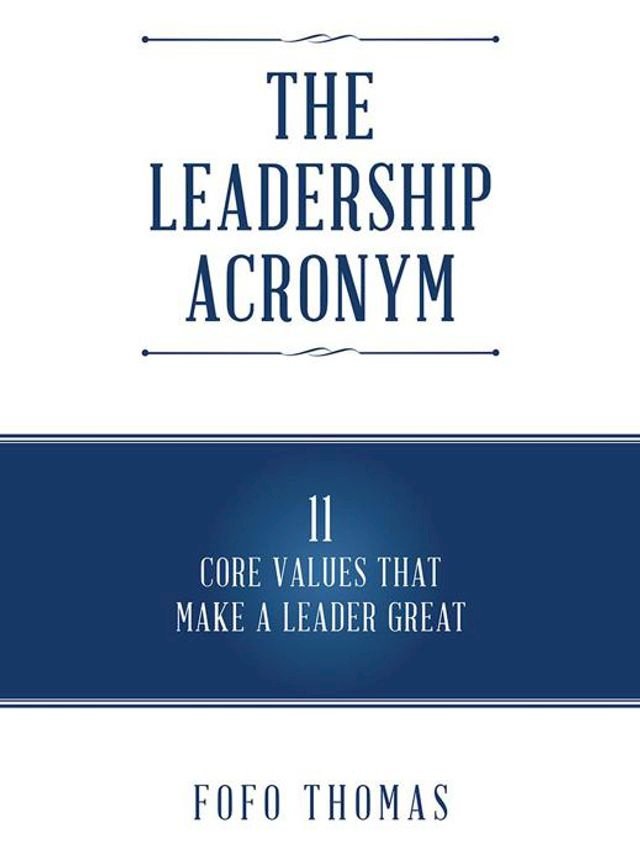 The Leadership Acronym - PChome 24h書店