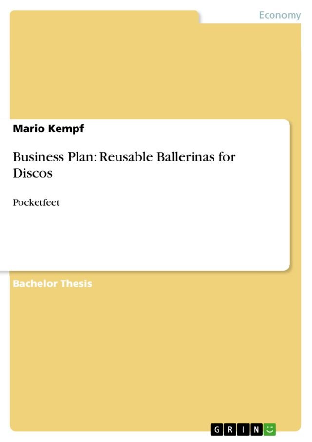 Business Plan: Reusable Ballerinas for Discos - PChome 24h書店