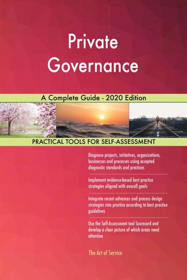 Private Governance A Complete Guide - 2020 Edition - PChome 24h書店