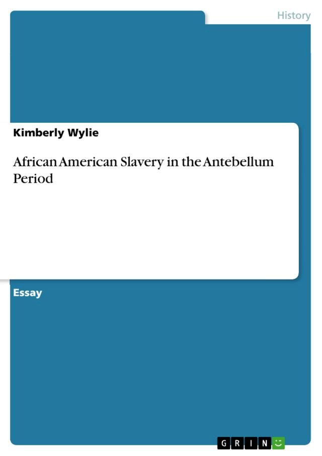 African American Slavery in the Antebellum Period - PChome 24h書店