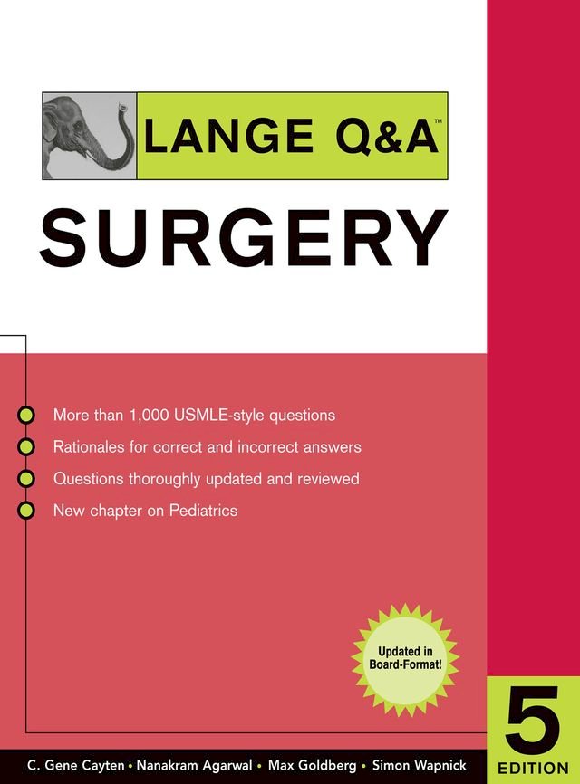 Lange Q&A Surgery, Fifth Edition - PChome 24h書店