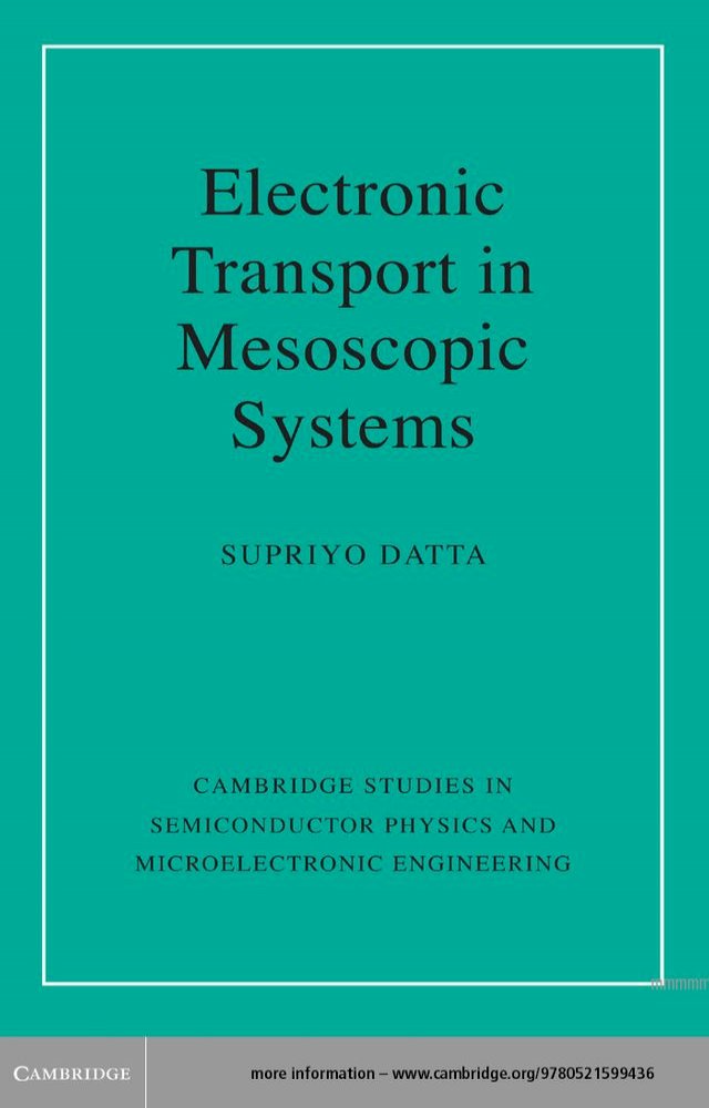 Electronic Transport in Mesoscopic Systems - PChome 24h書店