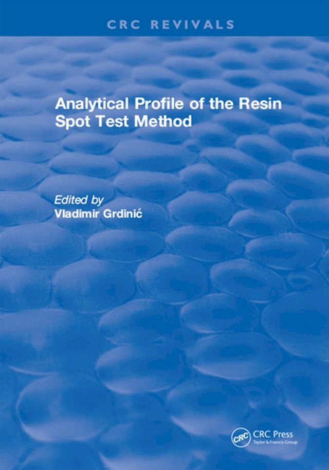 Analytical Profile of the Resin Spot Test Method - PChome 24h書店