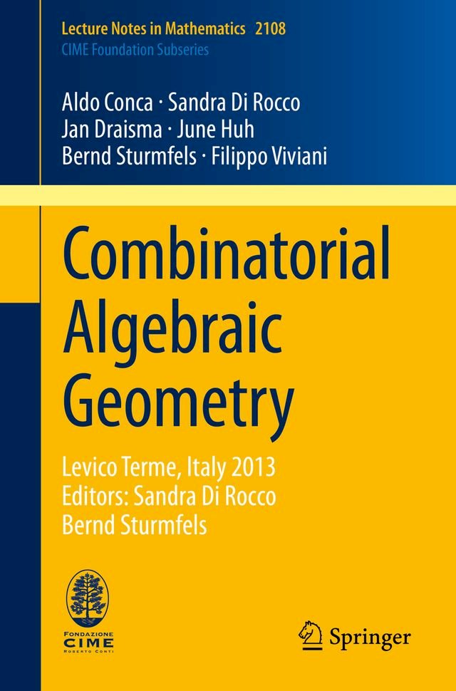 Combinatorial Algebraic Geometry - PChome 24h書店