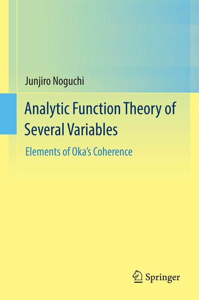 Analytic Function Theory of Several Variables - PChome 24h書店