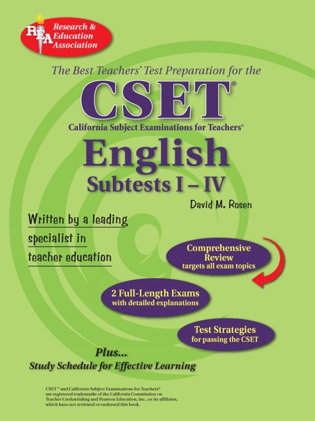 CSET: English Subtests I-IV - PChome 24h書店