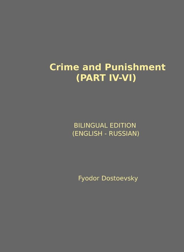 CRIME AND PUNISHMENT (PART IV - VI) - PChome 24h書店