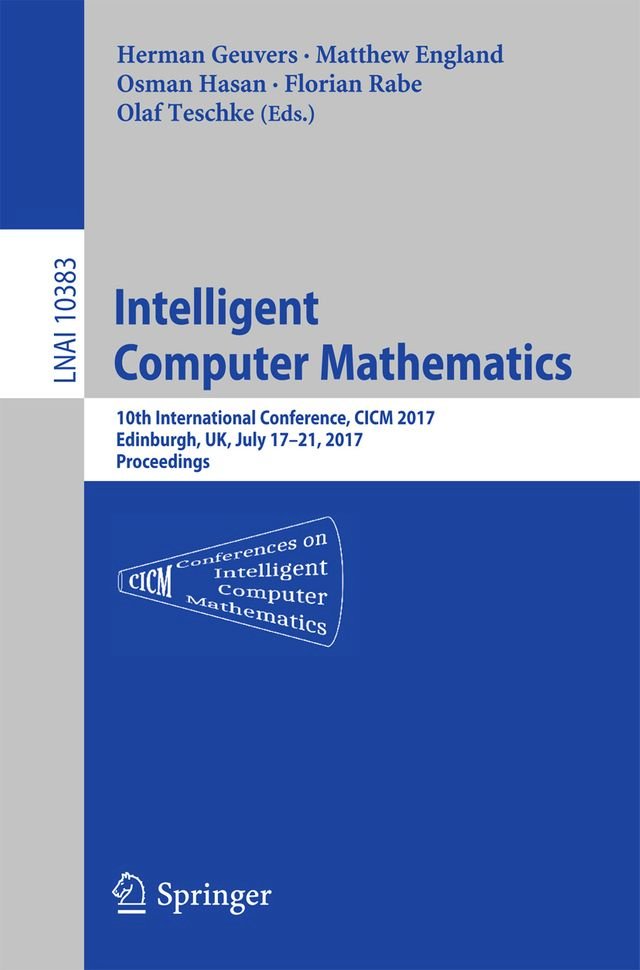 Intelligent Computer Mathematics - PChome 24h書店