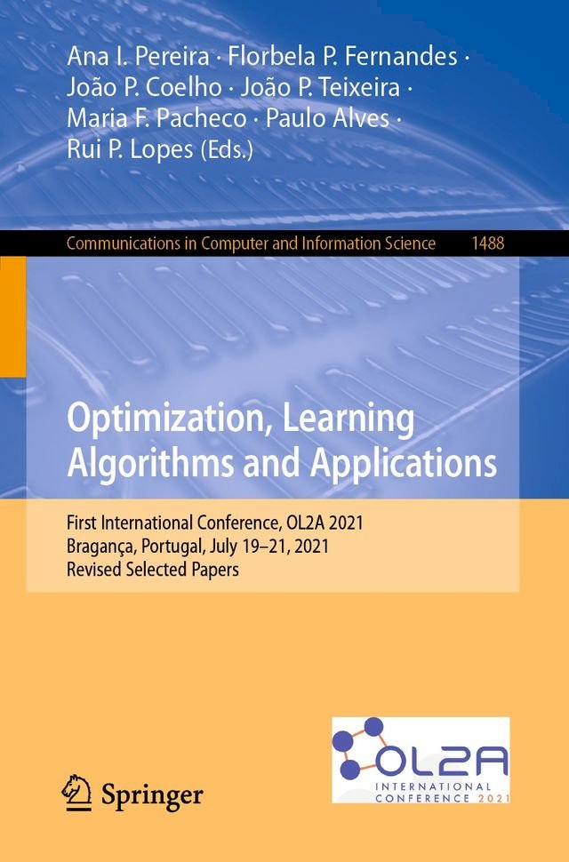 Optimization, Learning Algorithms and Applications - PChome 24h書店