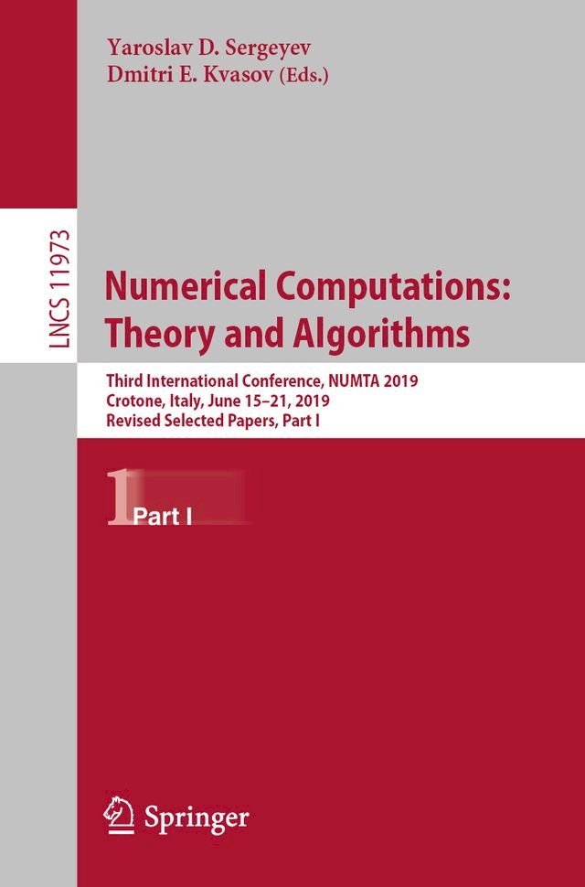 Numerical Computations: Theory and Algorithms - PChome 24h書店