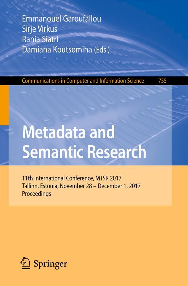 Metadata and Semantic Research - PChome 24h書店