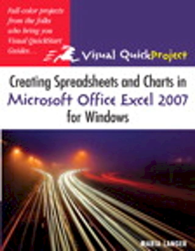Creating Spreadsheets and Charts in Microsoft Office Excel 2007 for ...