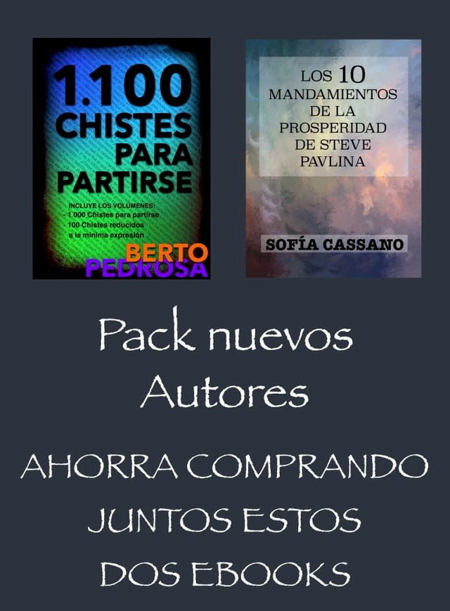 Pack Nuevos Autores, Ahorra comprando juntos estos dos ebooks - PChome 24h書店