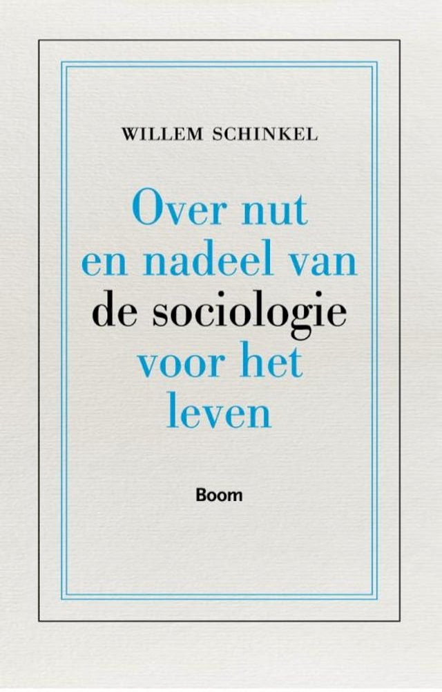 Over nut en nadeel van de sociologie voor het leven - PChome 24h書店