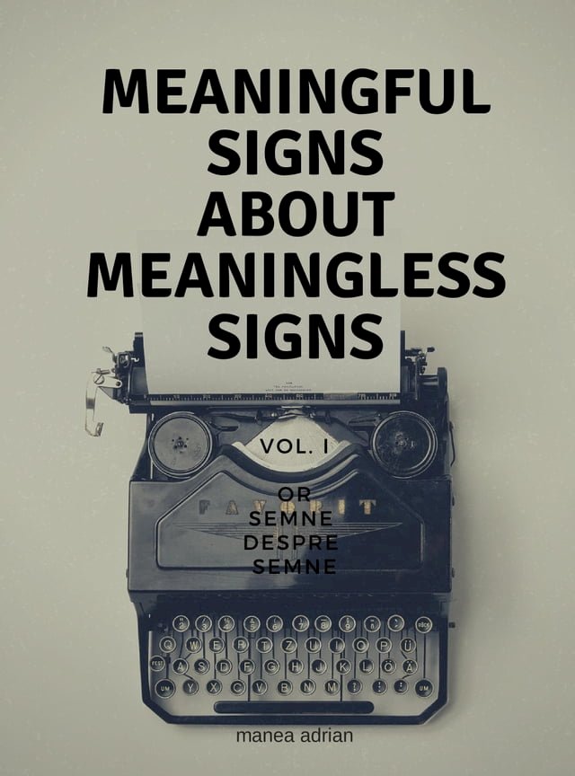 MEANINGFUL SIGNS ABOUT MEANINGLESS SIGNS - PChome 24h書店