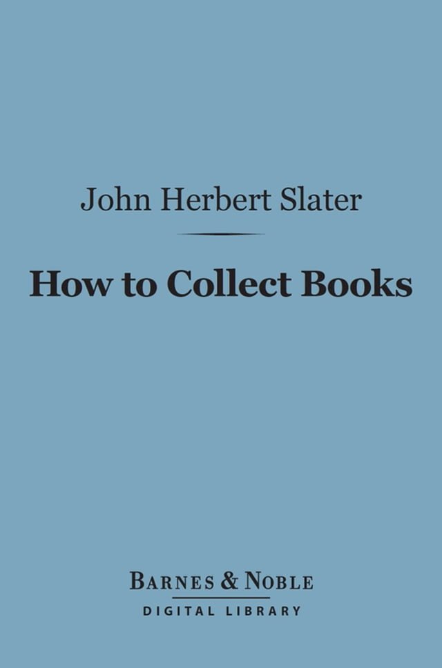 How to Collect Books (Barnes & Noble Digital Library) - PChome 24h書店
