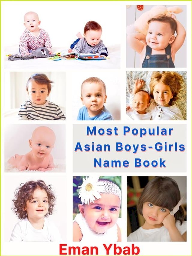 Most Popular Asian Boys-Girls Name Book - PChome 24h書店