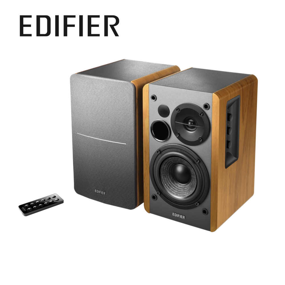 EDIFIER R1280DB 2.0聲道藍牙喇叭(木紋) - PChome 24h購物