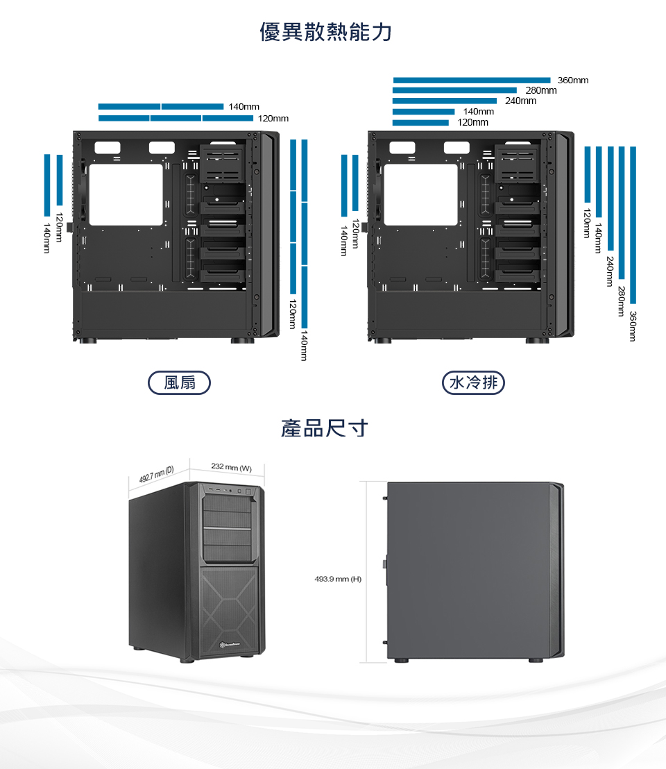 銀欣 SETA D1 中塔式ATX機殼 - PChome 24h購物