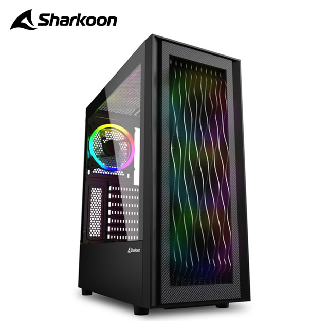 Sharkoon 德國旋剛 RGB WAVE 逐浪者 ATX 電腦機殼 - PChome 24h購物
