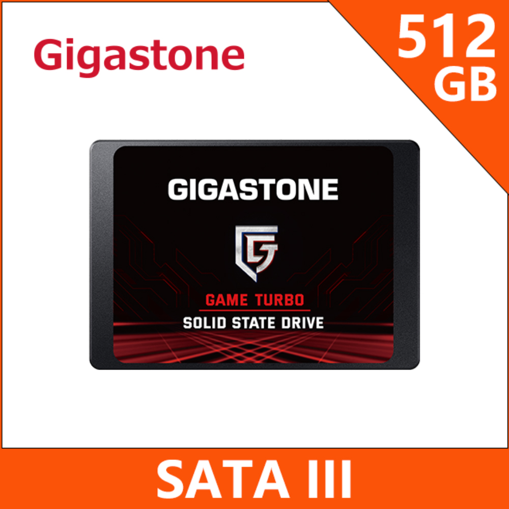 Gigastone Game Turbo 512G SATAⅢ 固態硬碟SSD - PChome 24h購物